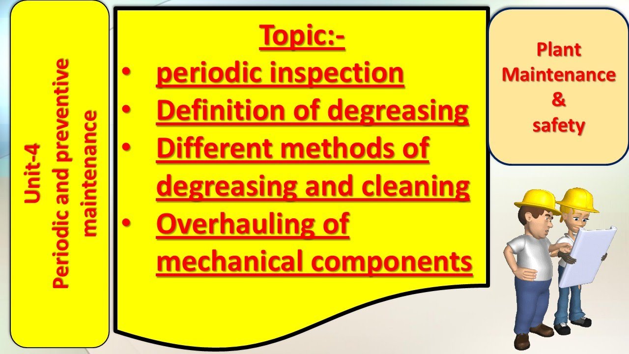 periodic and preventive maintenance - YouTube