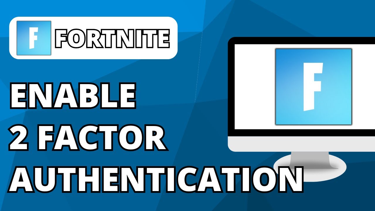 How To Enable 2 Factor Authentication On Fortnite (2025) - YouTube