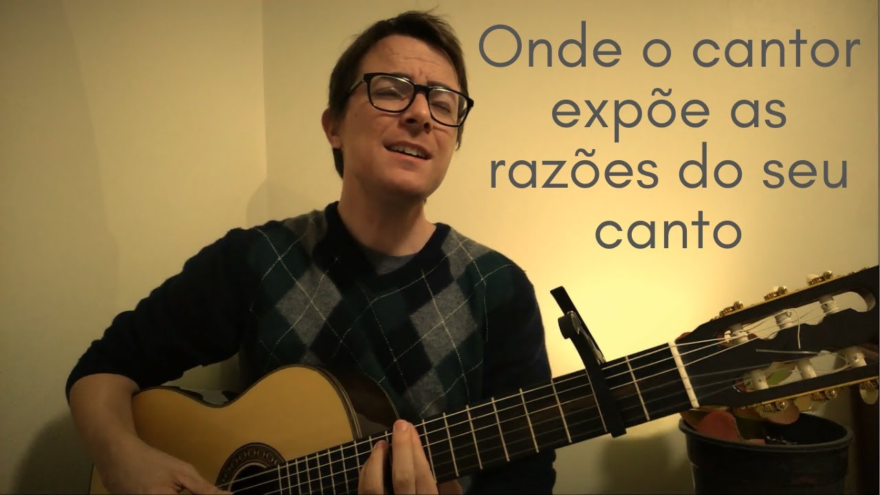 Onde o cantor expõe as razões do seu canto - Mário Barbará - YouTube