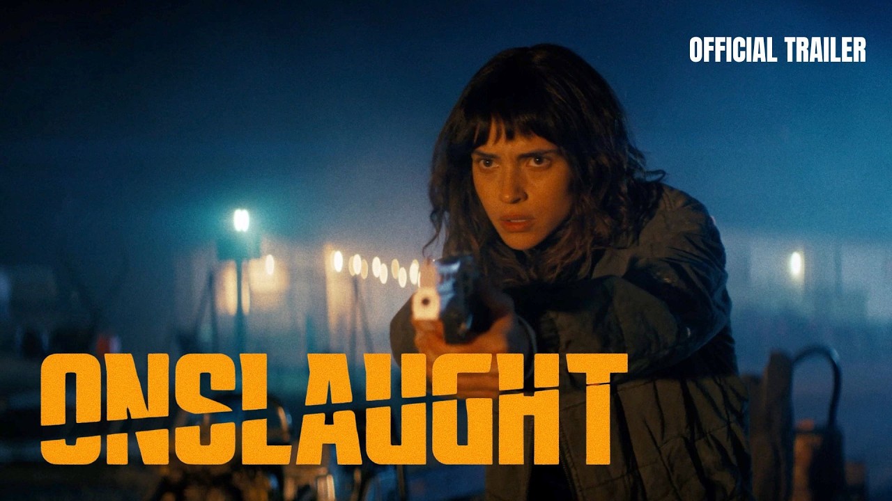 Onslaught | Official Trailer (2026) | Adria Arjona, Dan Stevens - YouTube