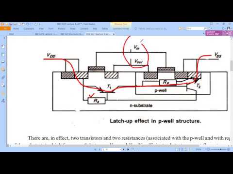 #VLSI_Lecture 9: Latch Up problem in CMOS & BiCMOS - YouTube