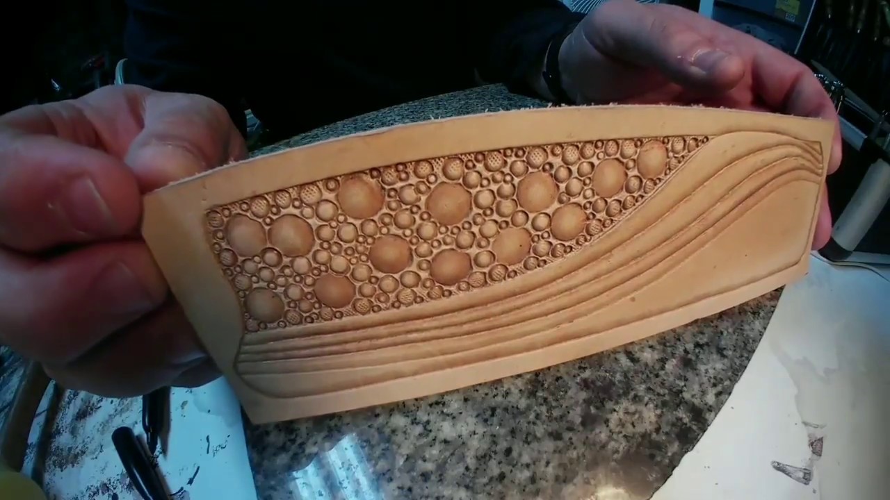 how to tool leather, Intro to beveling pt2 - YouTube
