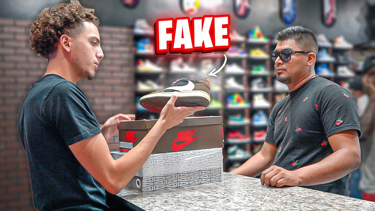 He Tried Selling 2 Fake Jordans! - YouTube