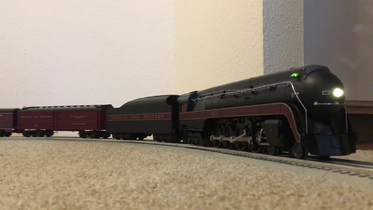 Lionel TMCC N&W 611 - YouTube