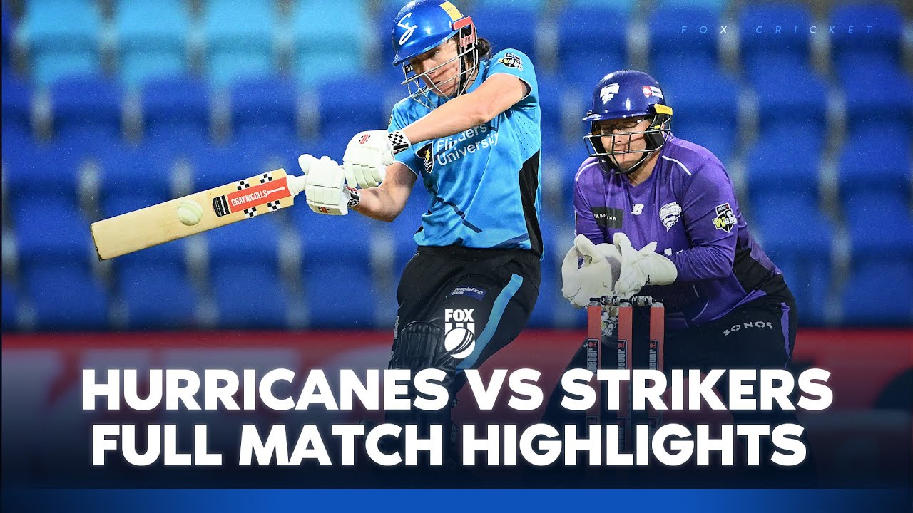 Hobart Hurricanes vs Adelaide Strikers | WBBL11 Full Match Highlights I ...