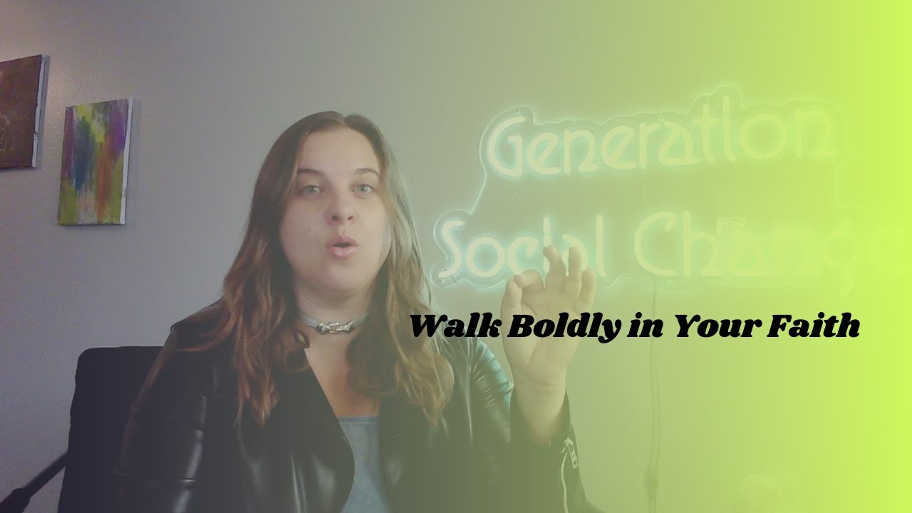 Walk Boldly in Your Faith - YouTube