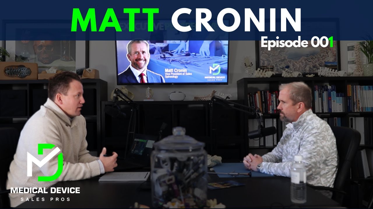 Episode 001 - Matt Cronin, VP of Sales Spineology - YouTube