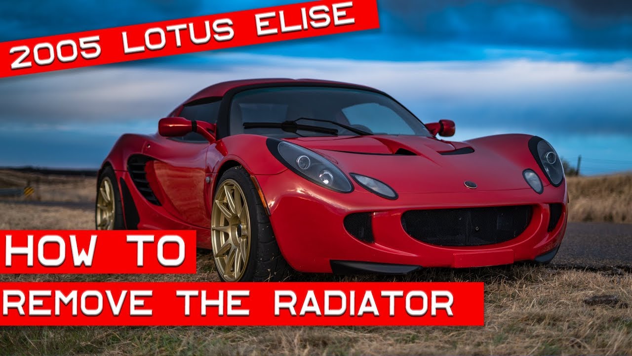 How to Remove the Radiator on a Lotus Elise - YouTube