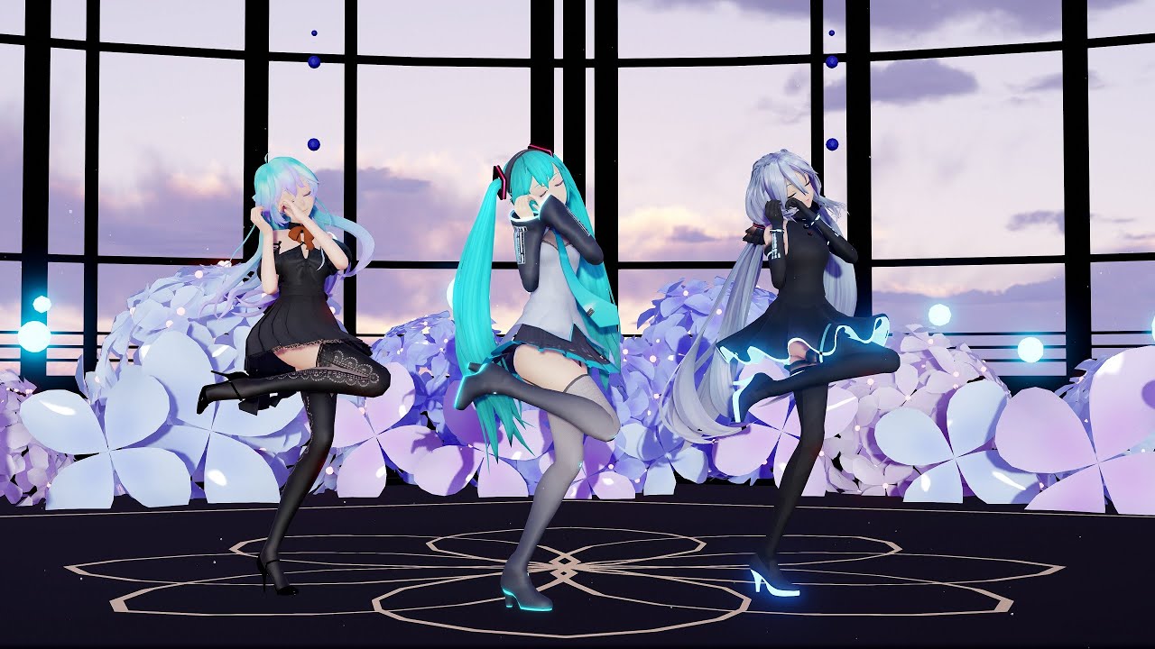 Darling Dance [ダーリンダンス] | [Hatsune Miku Legion MMD] - YouTube