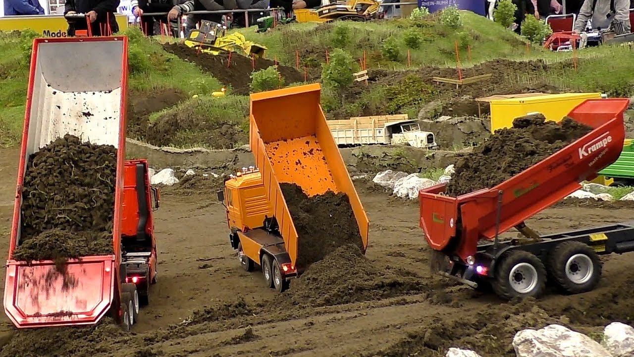 BEST RC 1:16 SCALE MODEL TRUCKS COLLECTION AMAZING / Intermodellbau ...