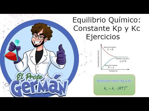 EQUILIBRIO QUÍMICO: CONSTANTE KP Y KC - TEORIA Y EJERCICIO PARTE 1 ...