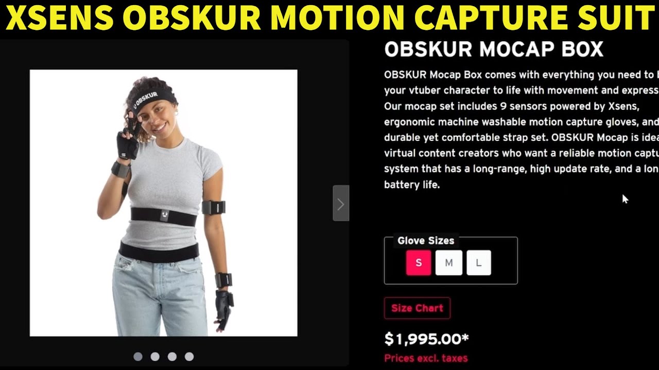 Xsens Obskur Mocap Suit - YouTube