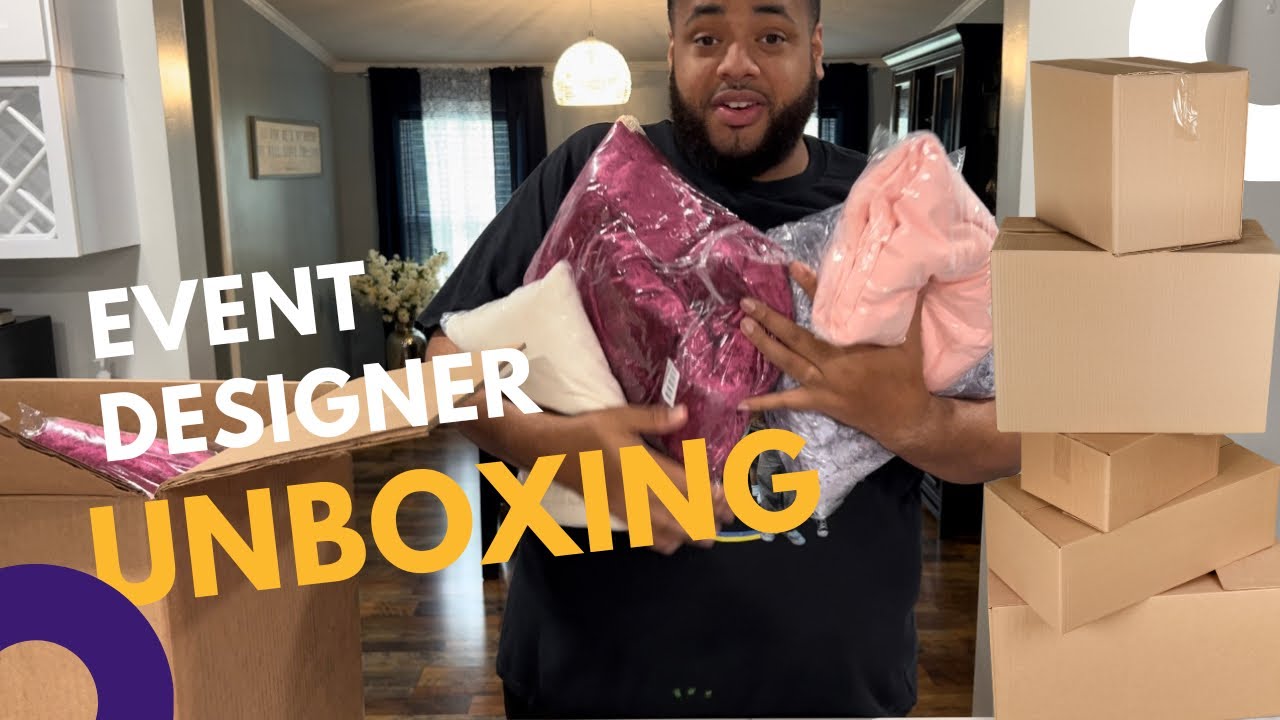 We have a lot to unpack! | Event Designer Unboxing | EOE Designs - YouTube