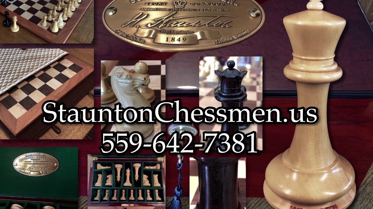 Staunton 1849 Jaques-Cooke Chess Set. The best ever made. Board, Case ...