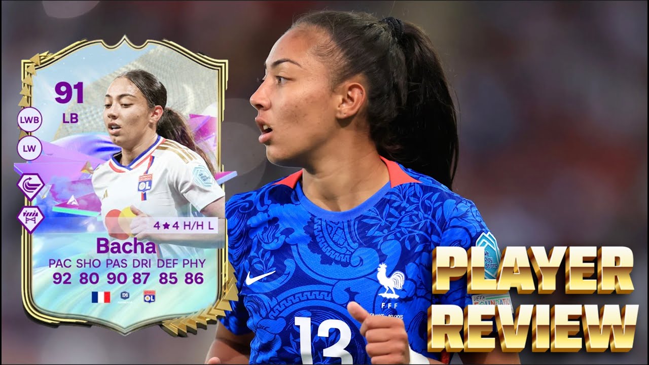 ELLA O KARCHAOUI?! -REVIEW SELMA BACHA 91 FUTURE STAR EAFC 24/ FIFA 24 ...