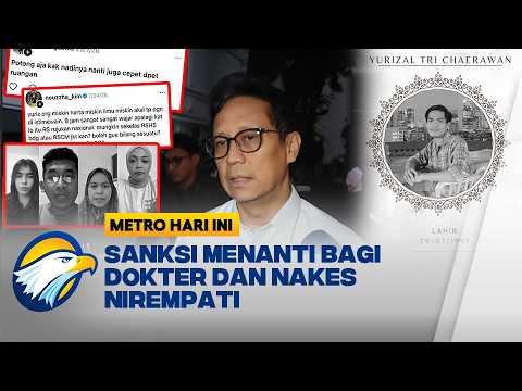 Soroti Etika Nakes di Medsos, Kemenkes Proses Sanksi Kasus Cibir Pasien BPJS - [Metro Hari Ini]