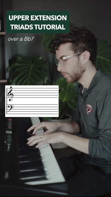 Freshen Up Your Chords! Jazz Piano - Upper Extension Triad Tutorial **CHORD NAMES IN DESCRIPTION ...