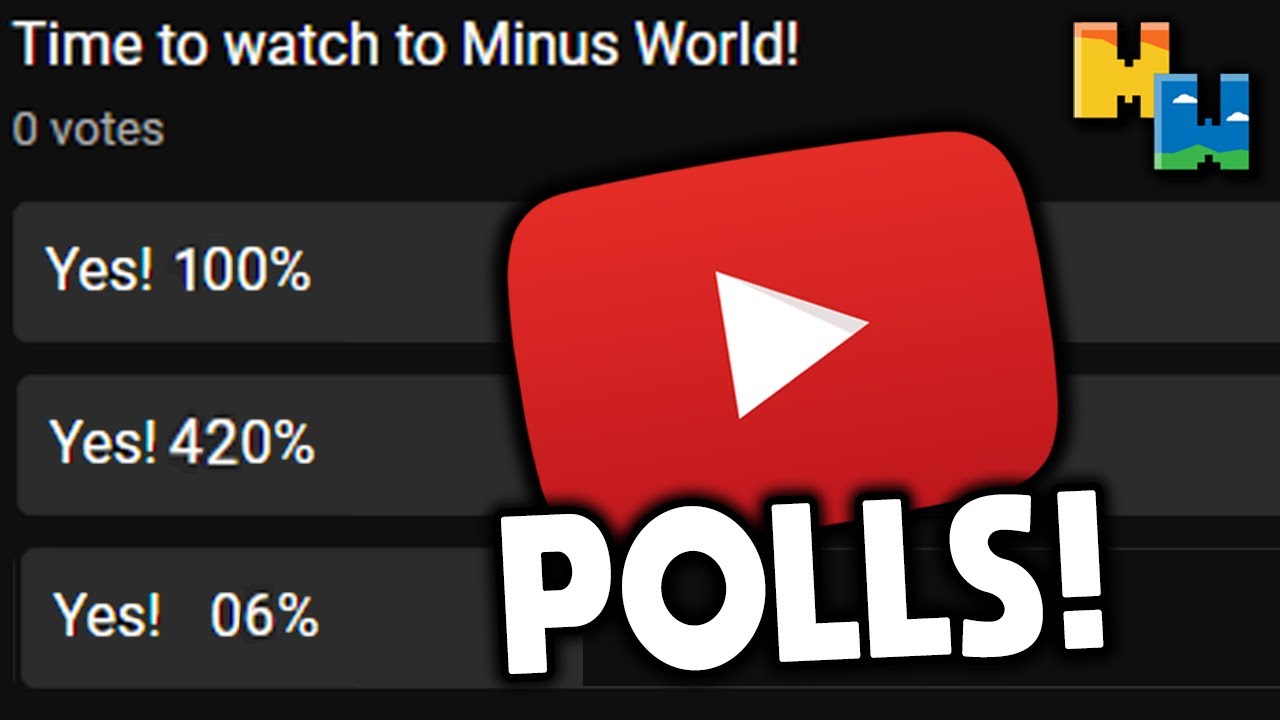 YouTube POLLS are THE BEST! - YouTube