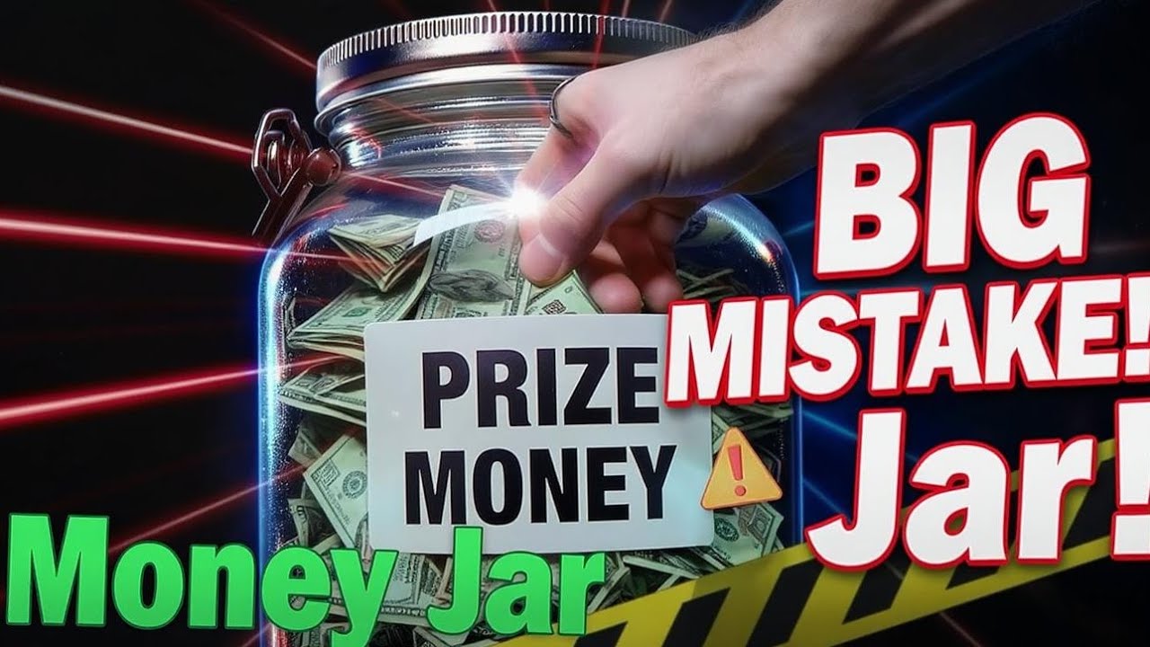 I Tried to Steal from the Prize Money Jar BIG MISTAKE! - YouTube