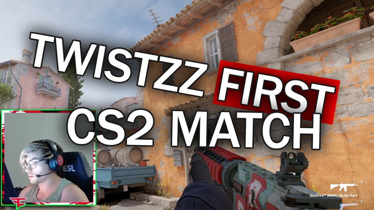 Twistzz - My FIRST CS2 match with ropz - YouTube