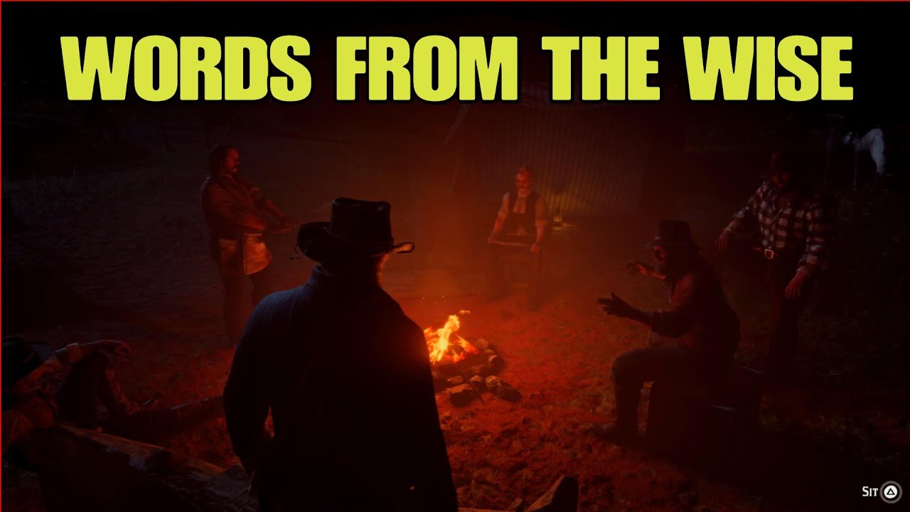 Words of Wisdom (The Present) Rdr2 - YouTube