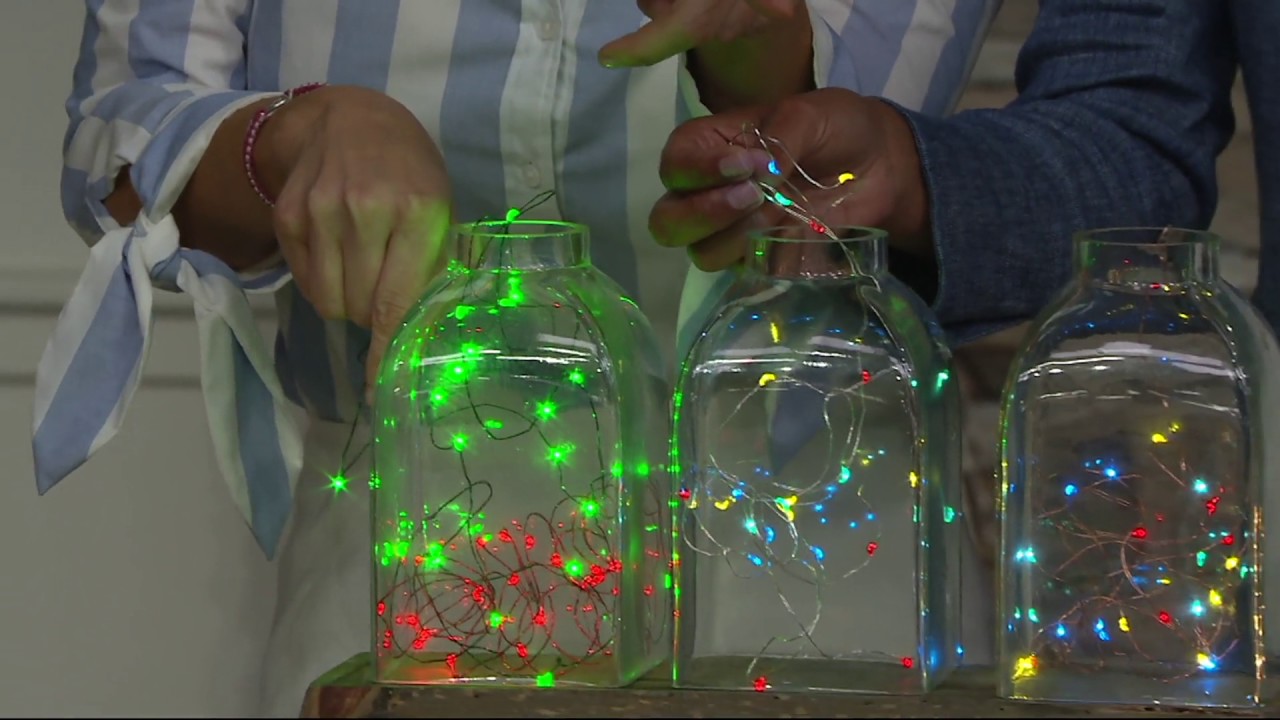 ED On Air Set of 2 Micro Light Strands by Ellen DeGeneres on QVC - YouTube
