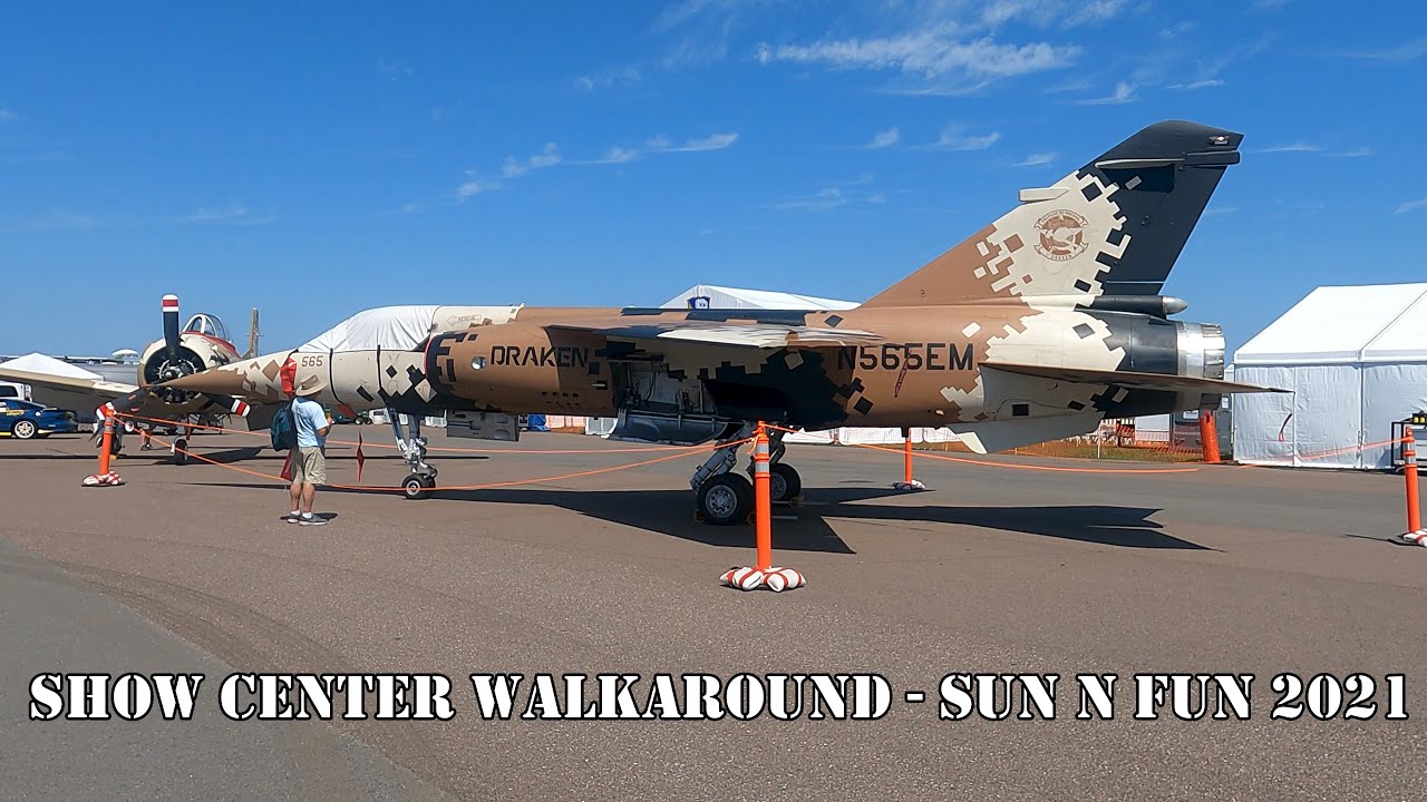 Walking Around Show Center at Sun N Fun Day 2 - YouTube