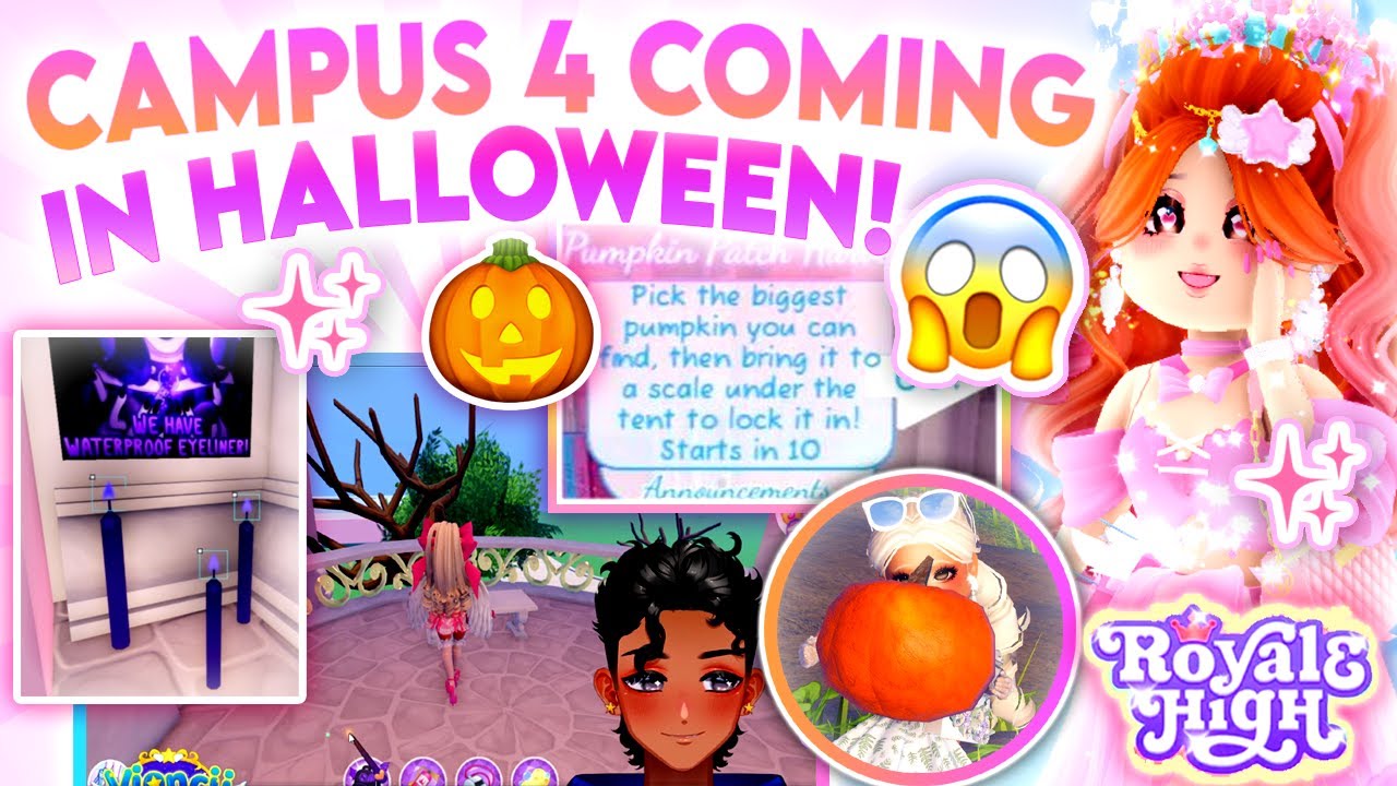 🎃HALOWEEN UPDATE IS COMING WITH CAMPUS 4! PUMPKIN PATCH HARVEST MORE ...