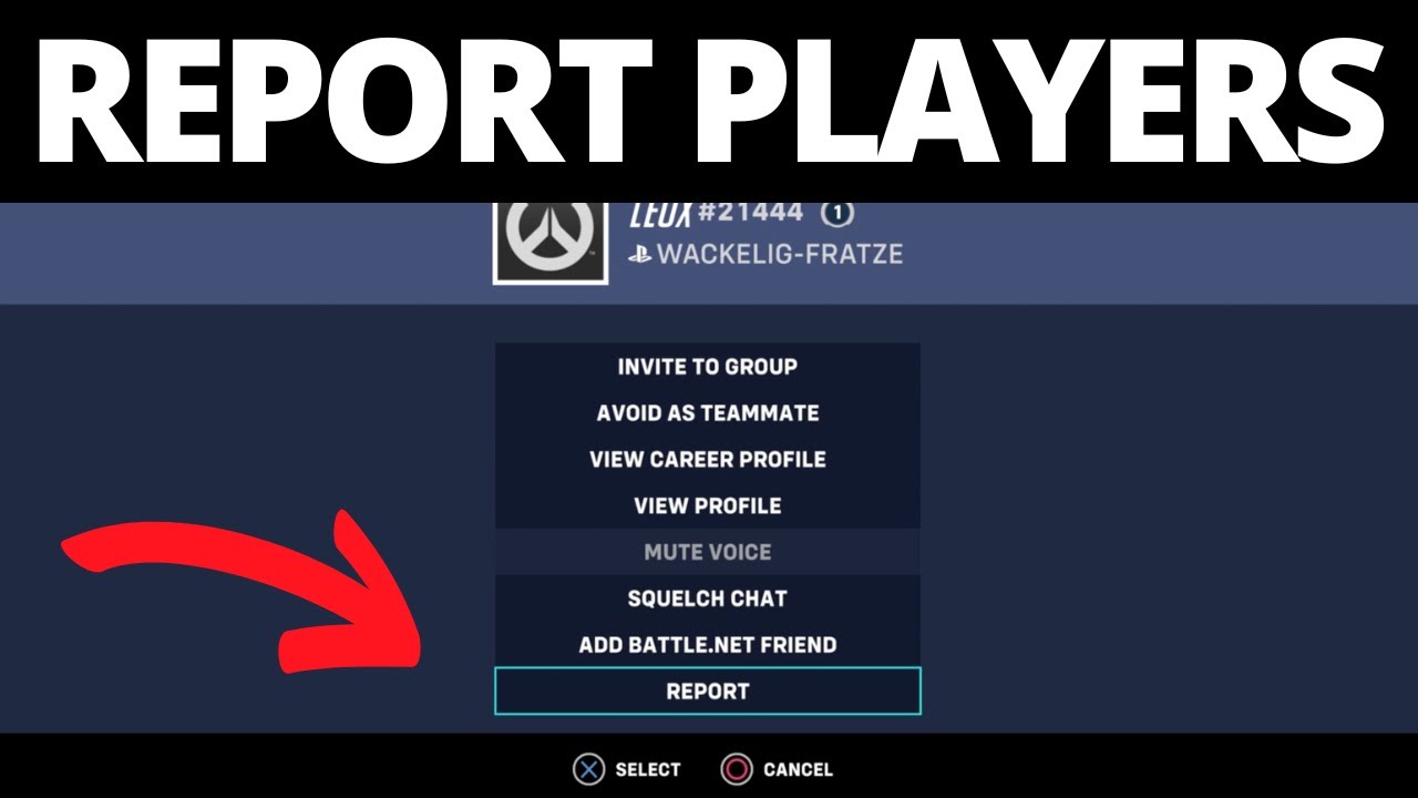 How To Report Players in Overwatch 2 - YouTube