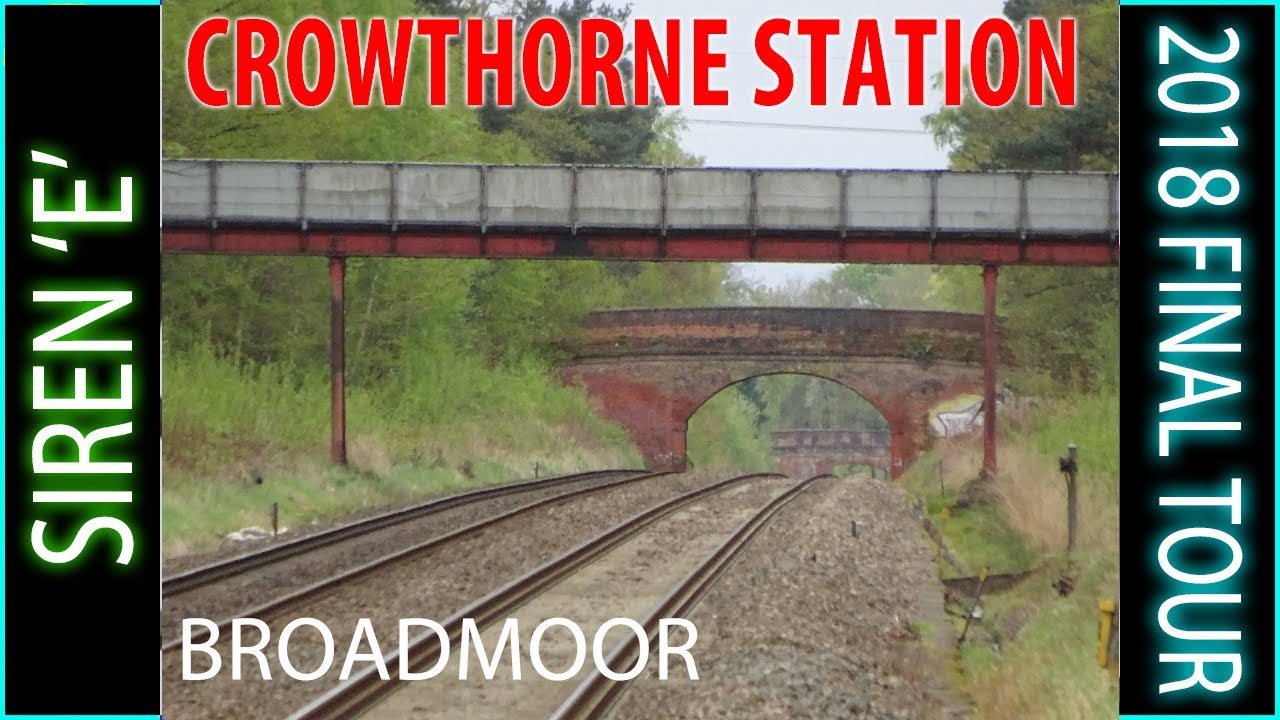 Broadmoor Siren 'E' - Crowthorne Station (& thanks for the pot-holes ...