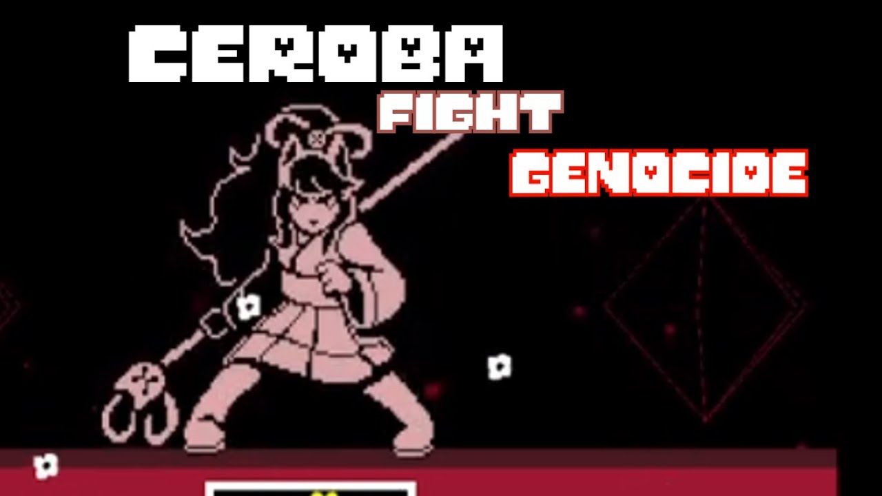 Undertale Yellow | Pelea contra Ceroba en genocida - YouTube