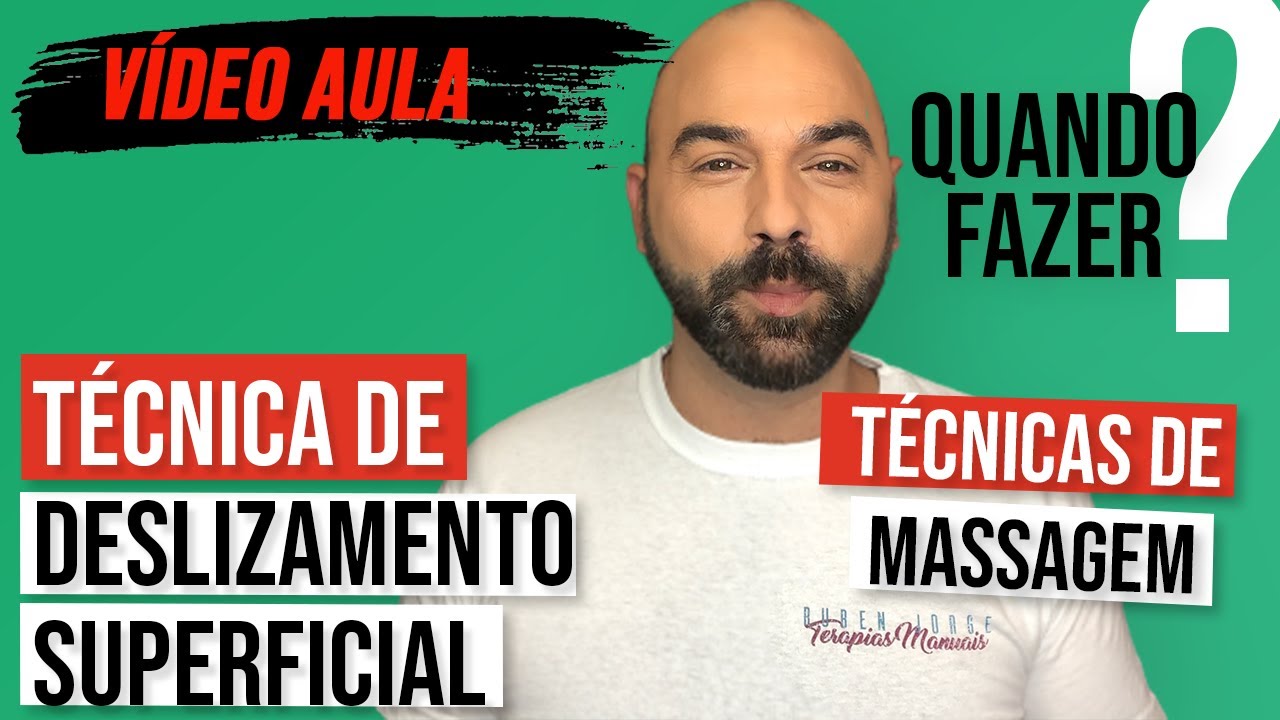 Técnica De Deslizamento Superficial De Massagem Youtube