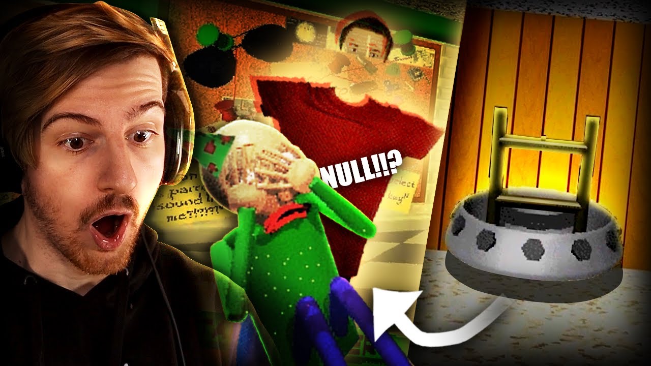 SO WE FOUND BALDI'S BASEMENT & LOT'S OF CREEPY STUFF. | Baldi's Basics ...