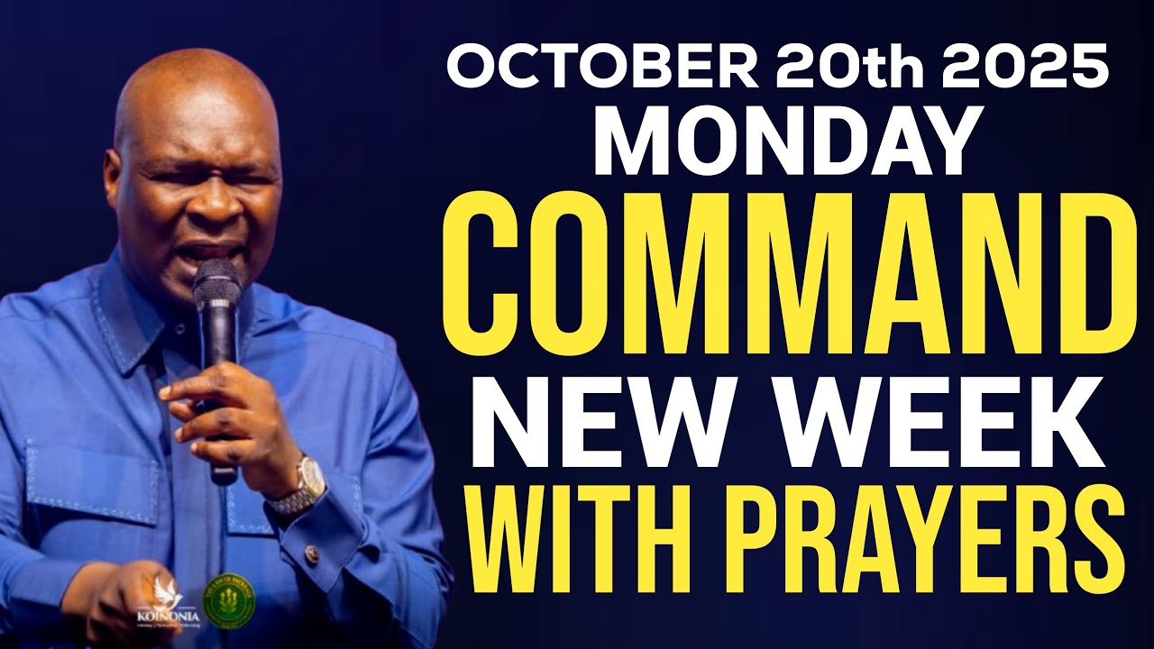 [Monday, 20th October, 2025] Start NEW WEEK With Prayers Spiritual ...