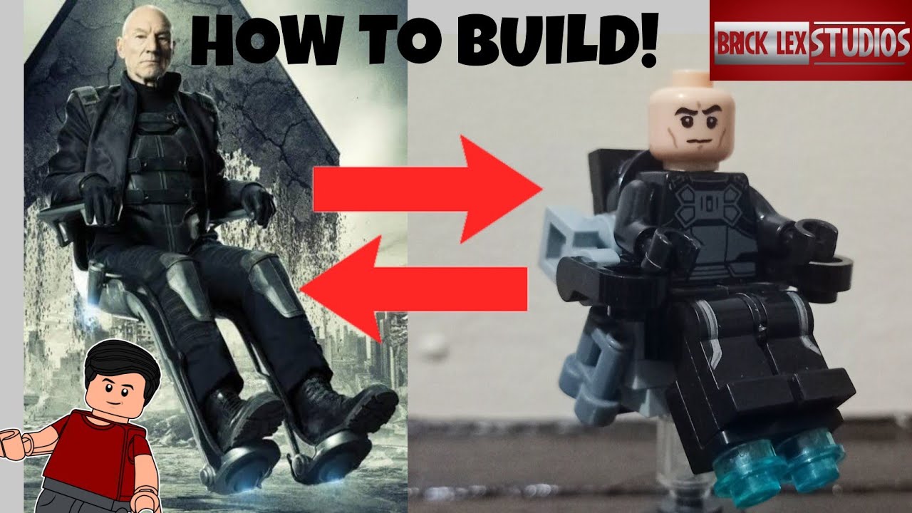 LEGO Professor X's hovering wheelchair MOC from X-Men Days of The ...