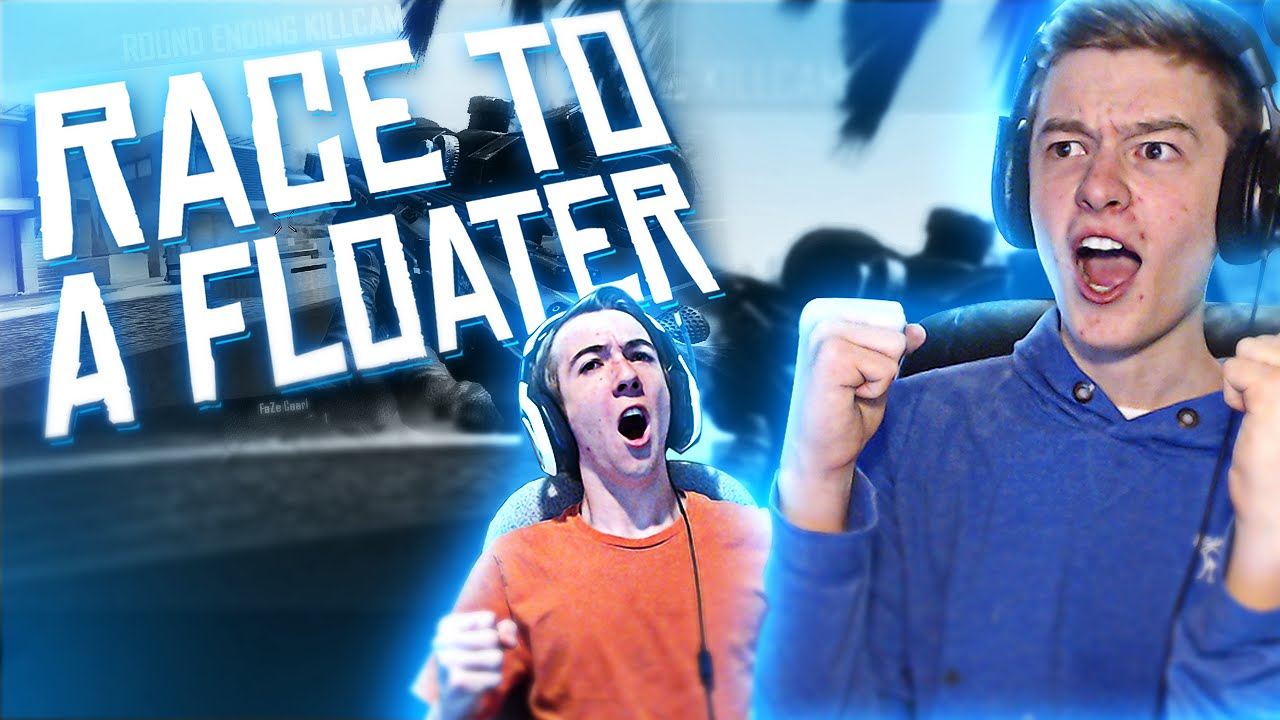 RACE TO A FLOATER! (ft. FaZe Carl) - YouTube