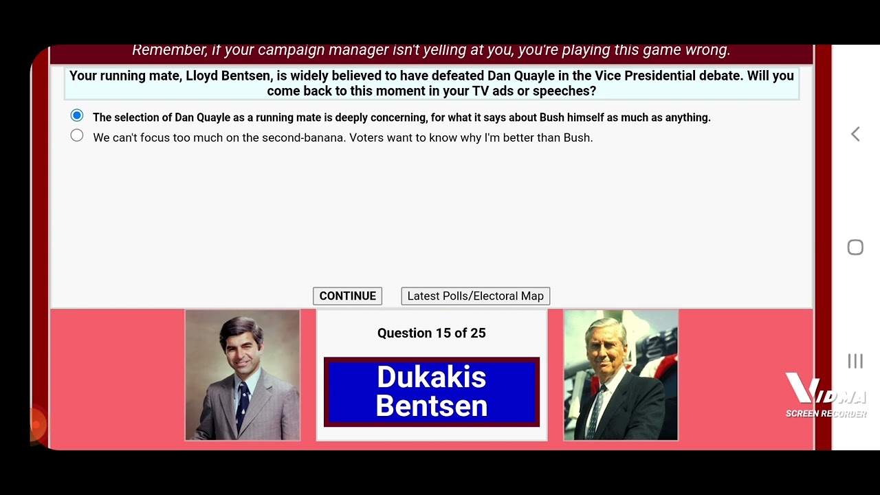 The New Campaign Trail: Michael Dukakis 1988 Let's Play/Guide - YouTube