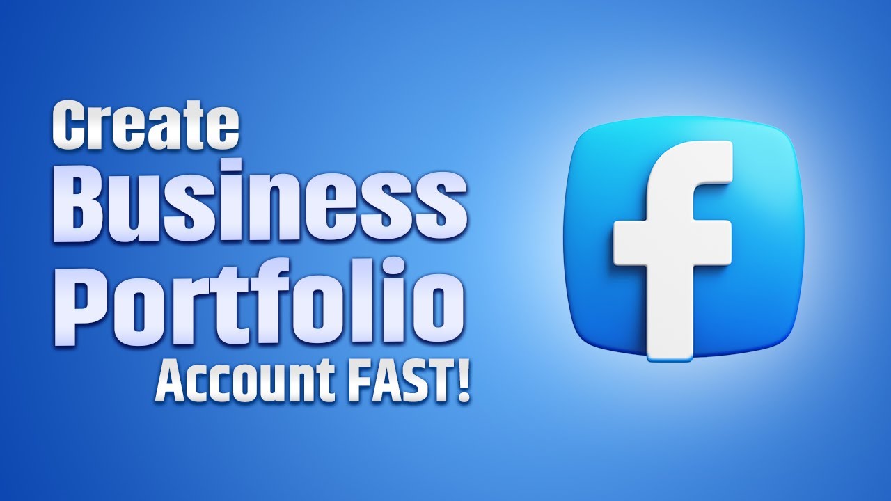 How to Create Business Portfolio in Facebook - YouTube