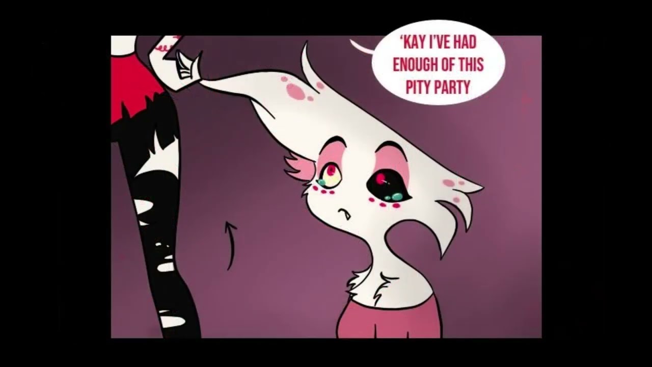 You're Not Alone My Angie || Hazbin Hotel Comic Dub - YouTube