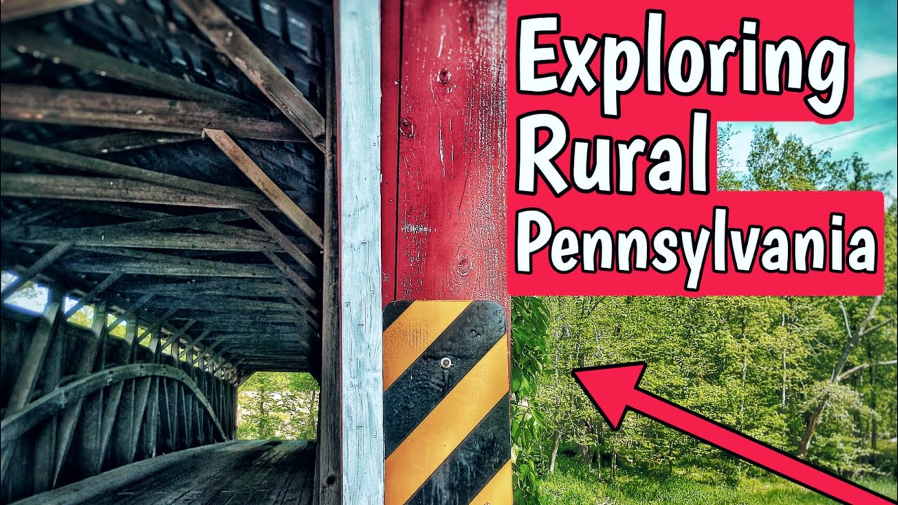 Covered Bridges, Shoaff's Mill & New Bloomfield's "Big Spring" - YouTube