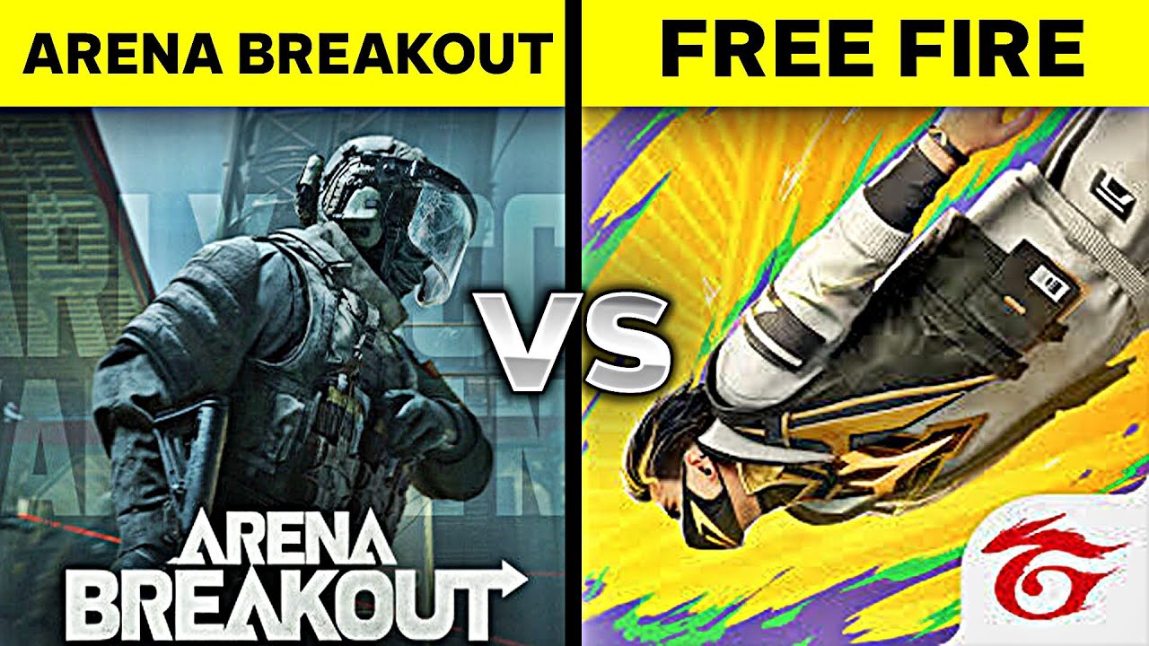 Free Fire vs Arena Breakout - Comparison 2024 - YouTube