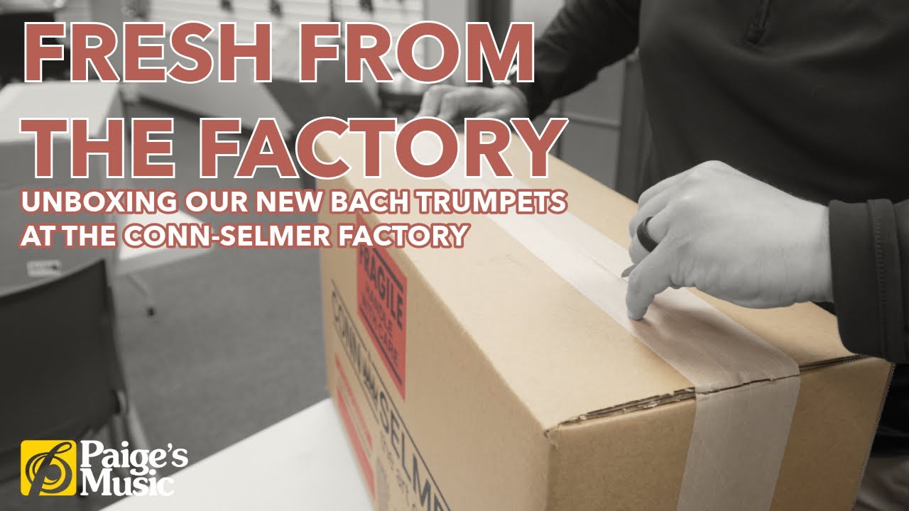 Inside the Conn-Selmer Factory | Exclusive Trumpet Unboxing - YouTube