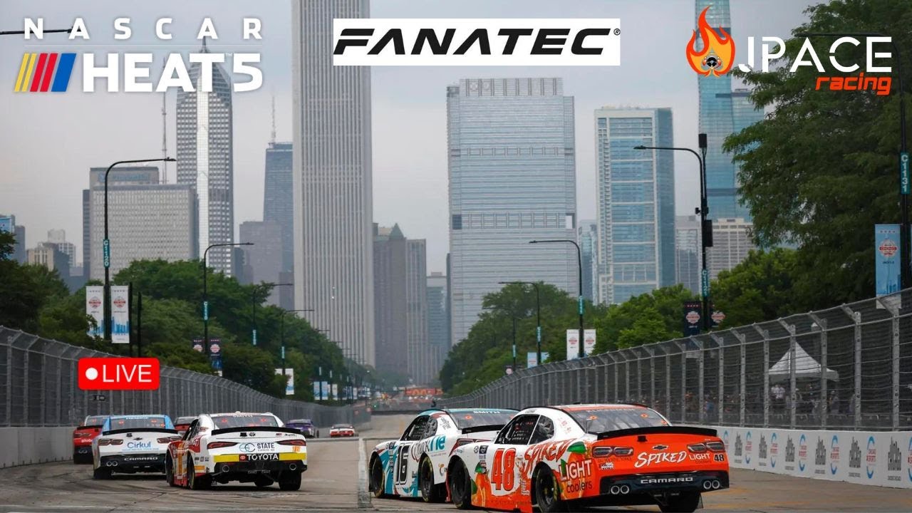 🔴 LIVE Nascar Heat 5 / iRacing Chicago - Jpace Racing - YouTube