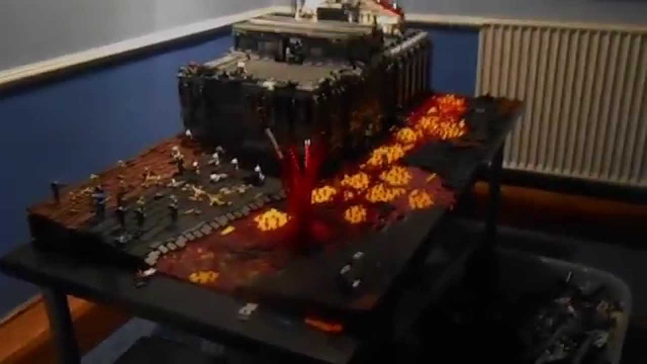 Lego Star Wars Base on Mustafar [Huge] - YouTube