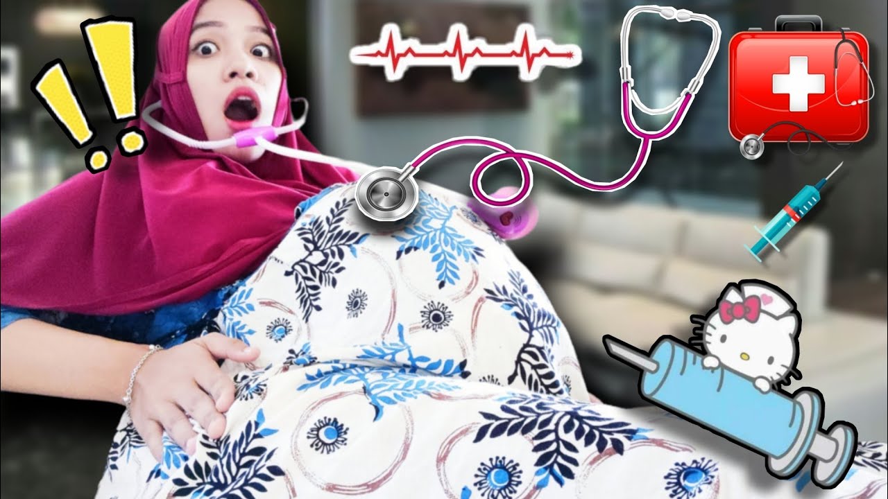 Drama Ibu Hamil Sakit Perut Mau Melahirkan Bayi Lucu 💖Dokter Dokteran ...