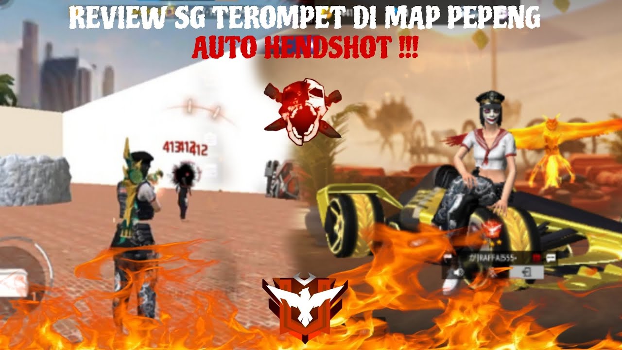 REVIEW SG TEROMPET HEADSHOT TERUS🤯, SAMPAI DI KIRA REGE 😱 #freefire # ...