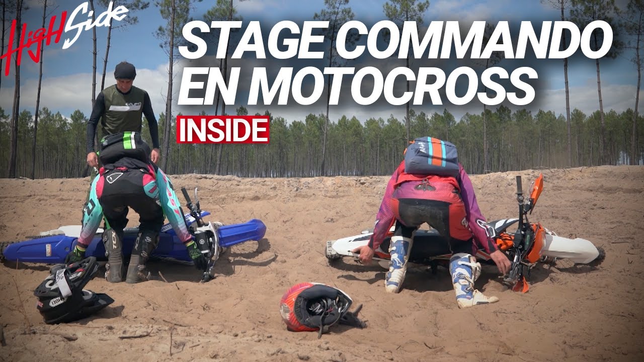 Stage commando Motocross avec Serge Nuques - YouTube