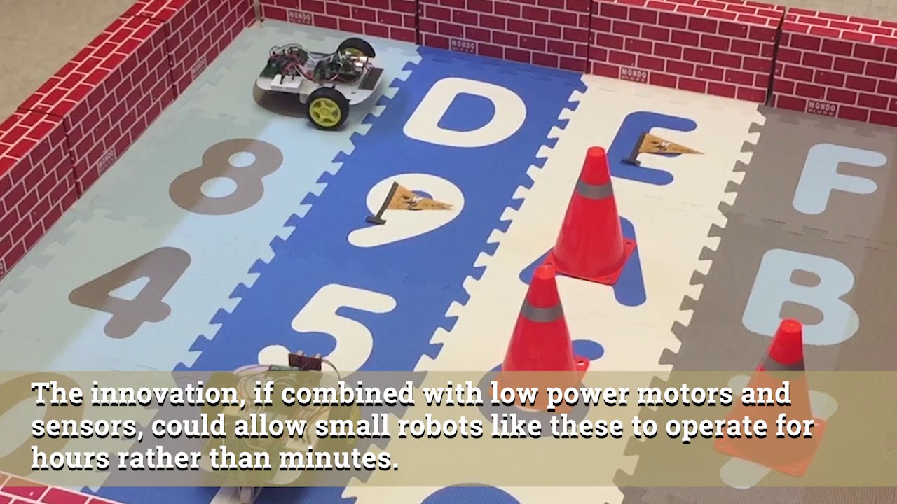 Ultra-Low Power Chips Help Make Small Robots More Capable - YouTube