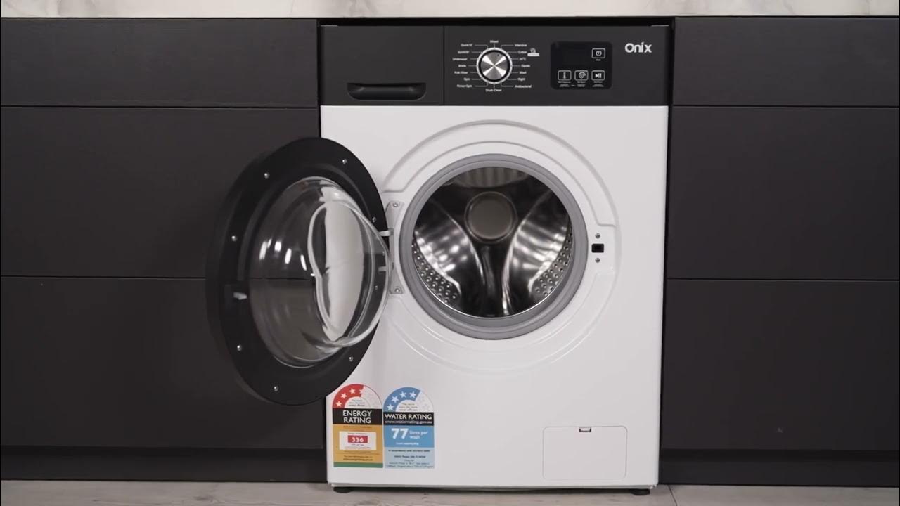 Product Review: Onix 8kg Front Load Washing Machine ON-FLW8W - YouTube