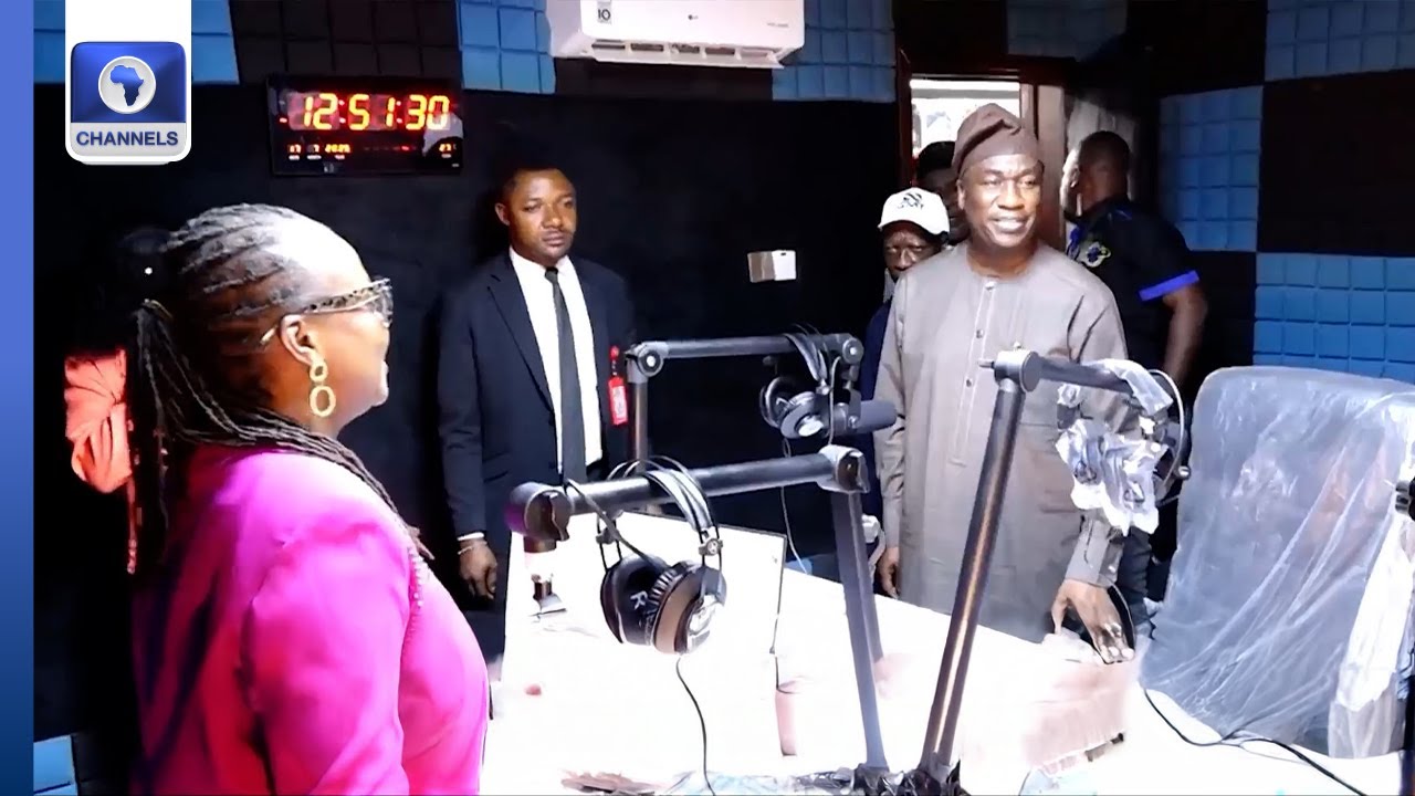 LASG Commissions Radio Station, Other Projects In Mushin - YouTube